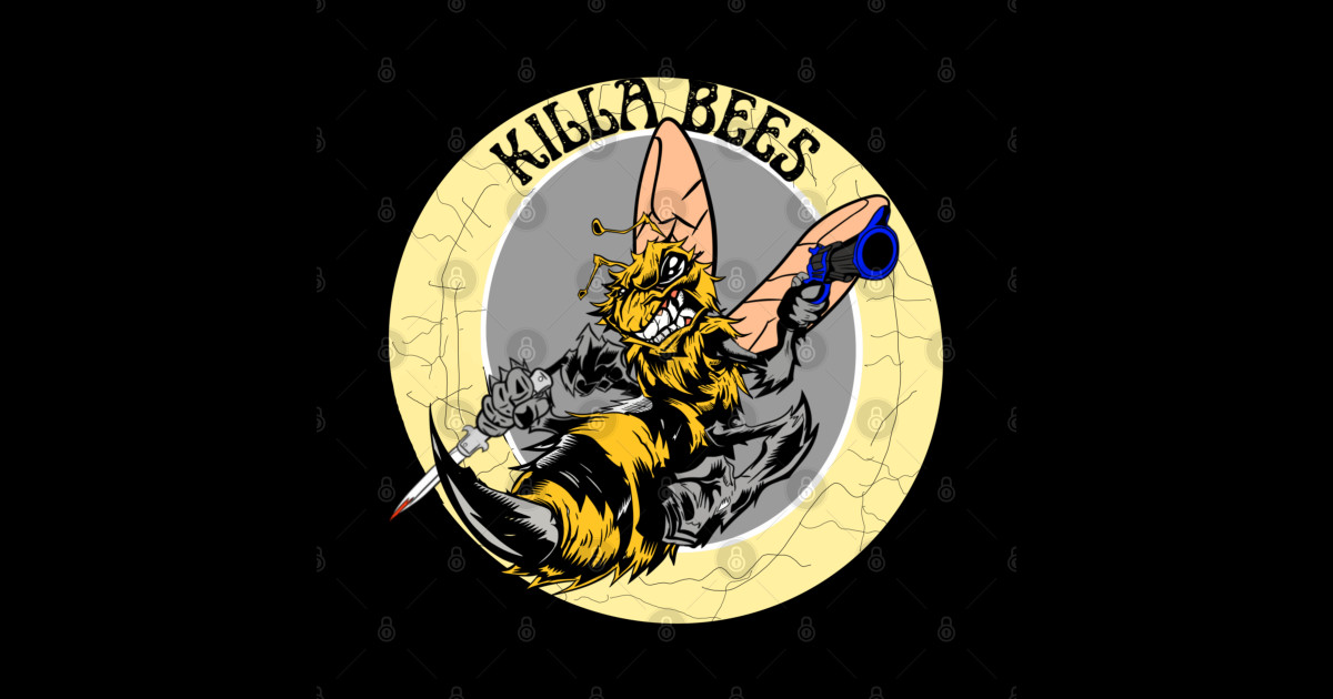 Killa bees - Killa Bee - Sticker | TeePublic