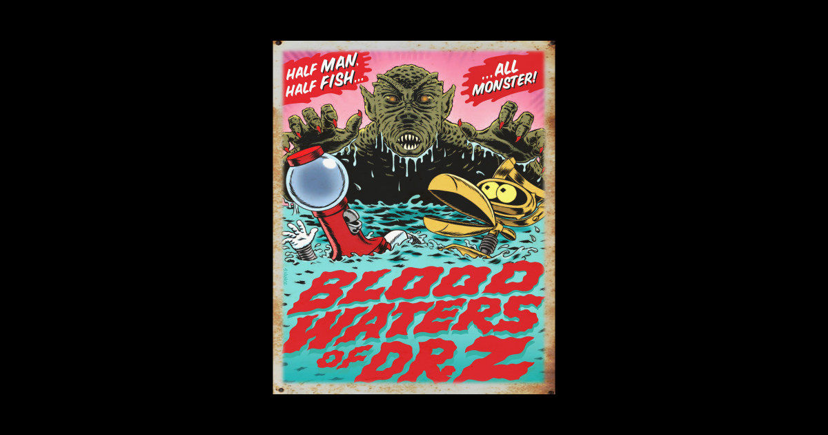 Mystery Science Rusty Barn Sign 3000 - Blood Waters of Dr. Z - Mst3k ...