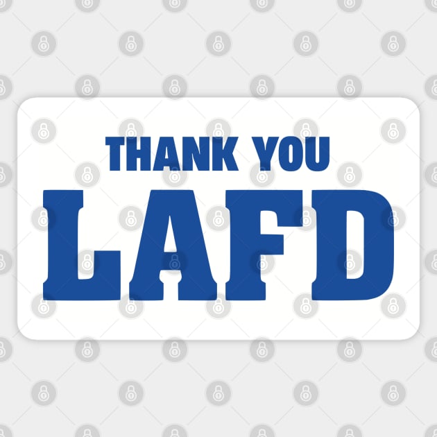 LAFD Los Angeles Fire Department - Lafd - Sticker | TeePublic