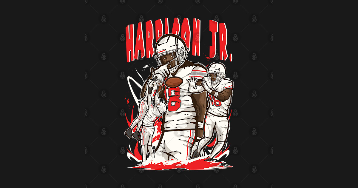 Marvin Harrison Jr Cartoon - Marvin Harrison Jr - T-Shirt | TeePublic