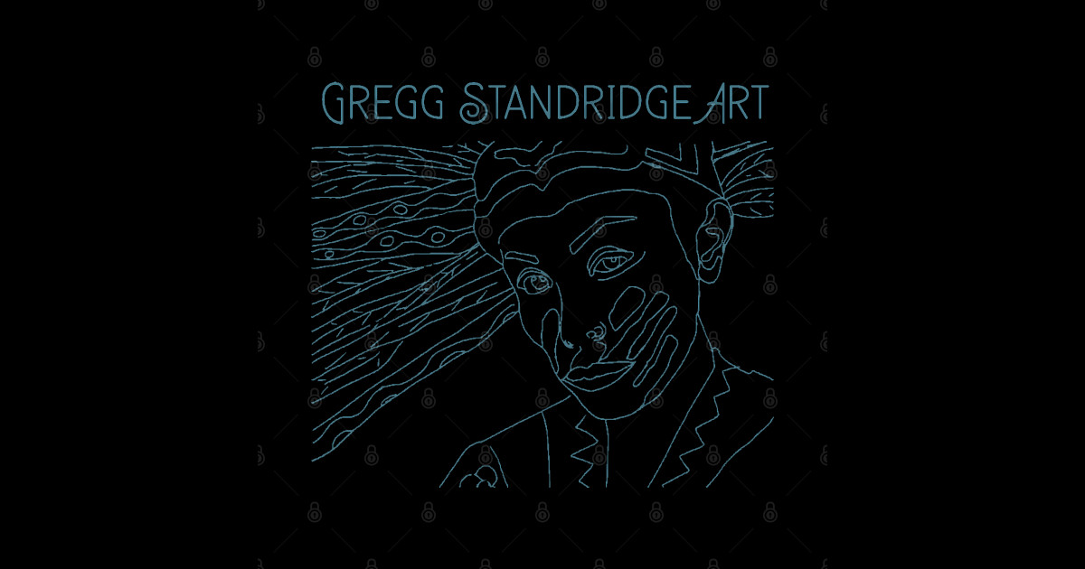 Gregg Standridge Art - Gregg Standridge Art - Sticker | TeePublic