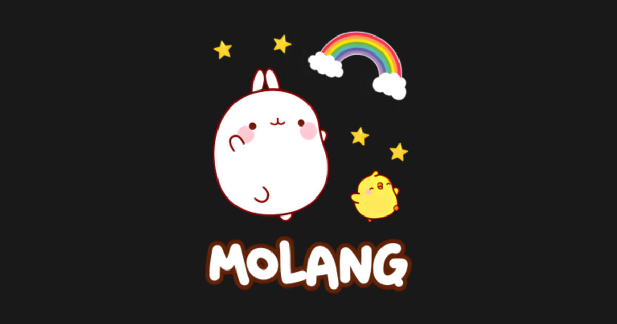 Molang - Cute Rabbit Character - T-Shirt | TeePublic