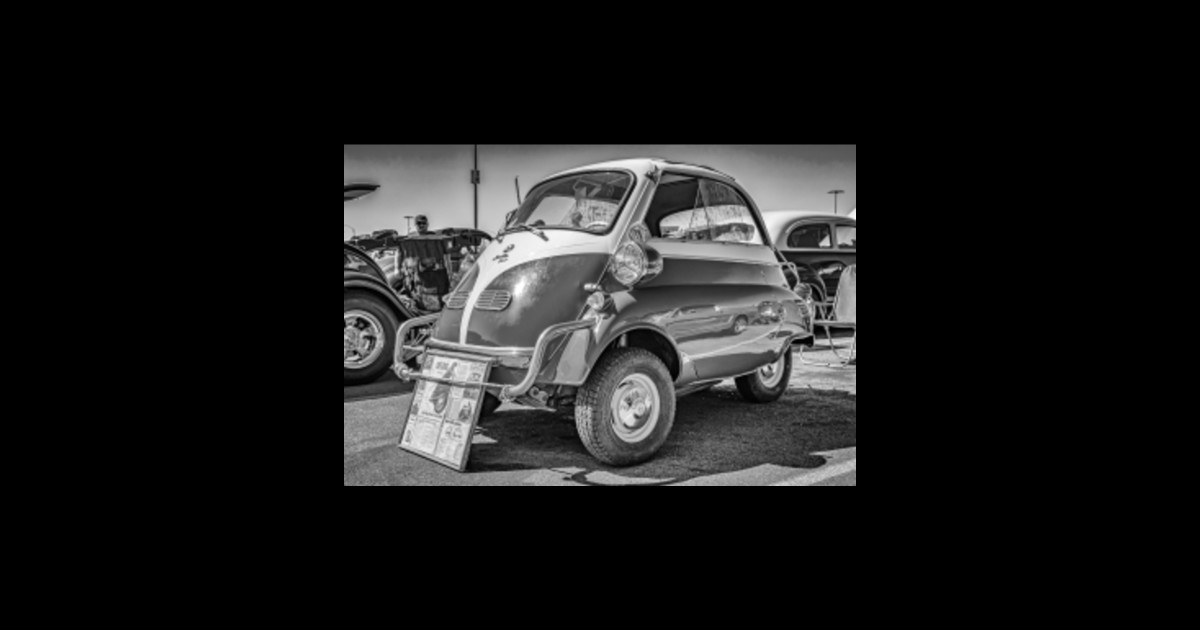 1957 BMW Isetta 300 Bubble Car - Old Car - Sticker | TeePublic
