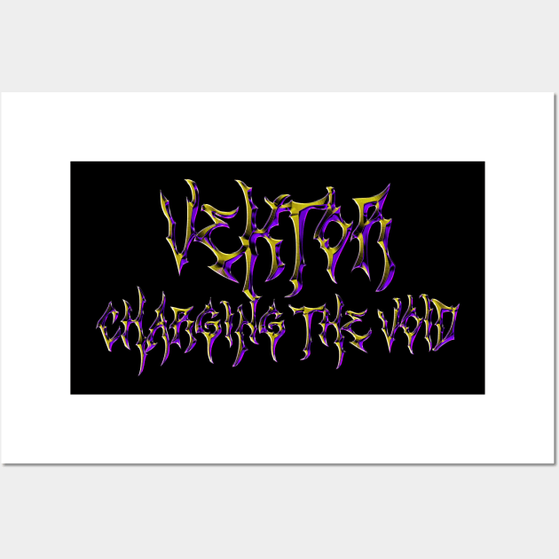 Vektor Charging the void - Thrash Metal Vektor - Posters and Art Prints ...