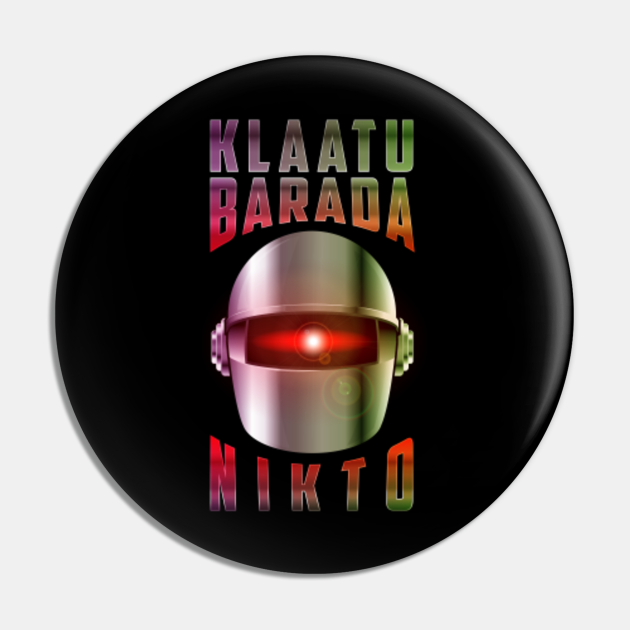 The Day the Earth Stood Still, Gort, 1951, Klaatu Barada Nikto, movie ...