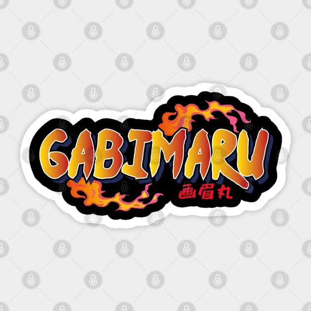 HELL'S PARADISE (JIGOKURAKU): GABIMARU - Hells Paradise - Sticker ...