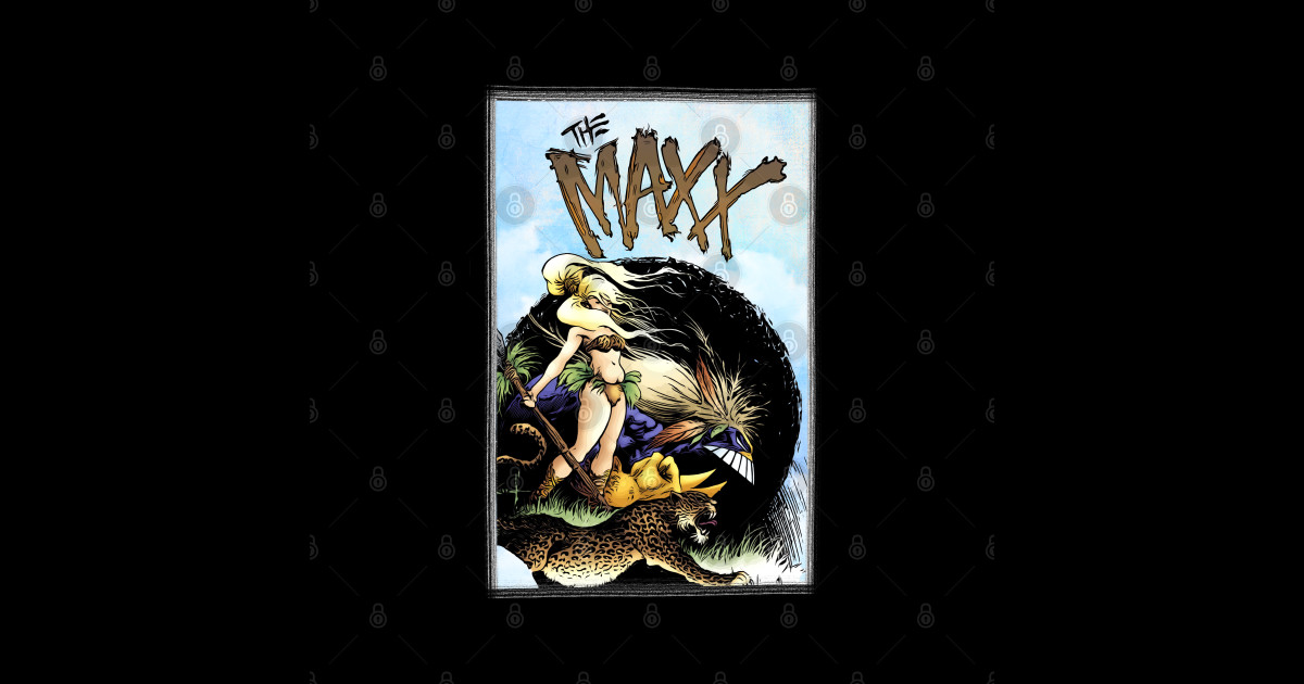 Outback Maxx & the Leopard Queen - Maxx - Sticker | TeePublic