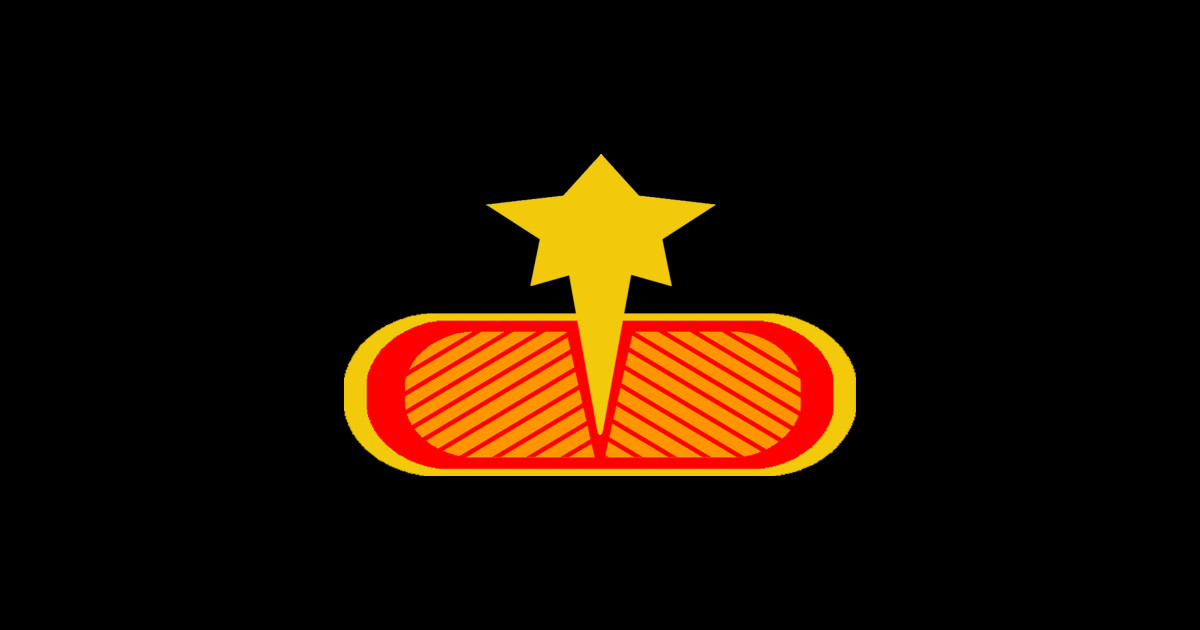 Hyper Squad Star Badge - Starraider - Sticker | TeePublic