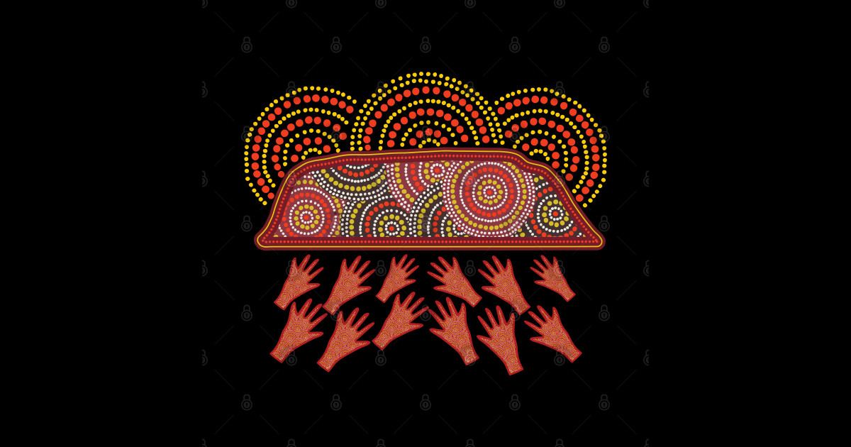 Awesome Aboriginal Art - Awesome Aboriginal Art - Sticker | TeePublic