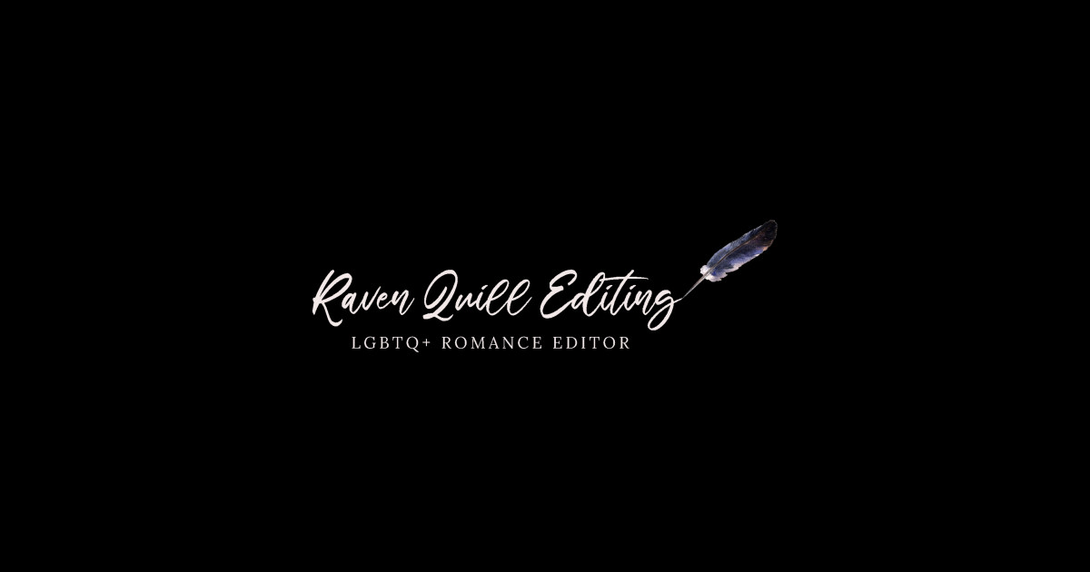 Raven Quill Editing Signature Logo - White Text - Raven Quill Editing ...