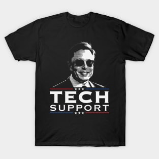 Tech Support Elon Musk T-Shirts for Sale | TeePublic