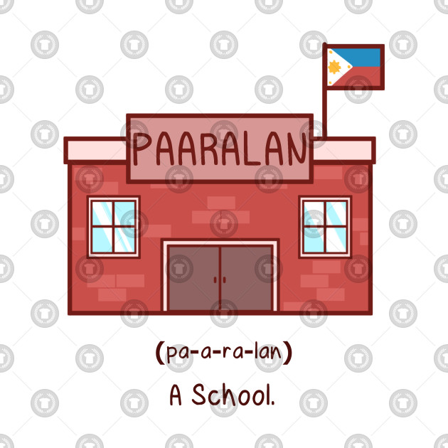 BnW: Paaralan - School - Kids T-Shirt | TeePublic
