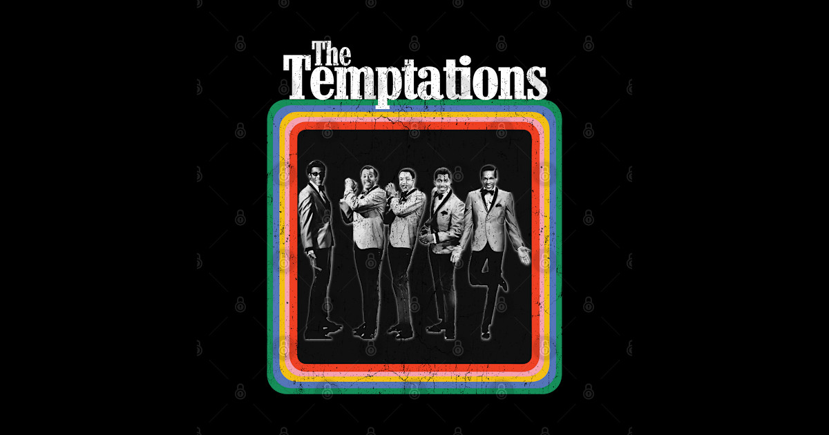 the temptations - Art Drawing - Sticker | TeePublic