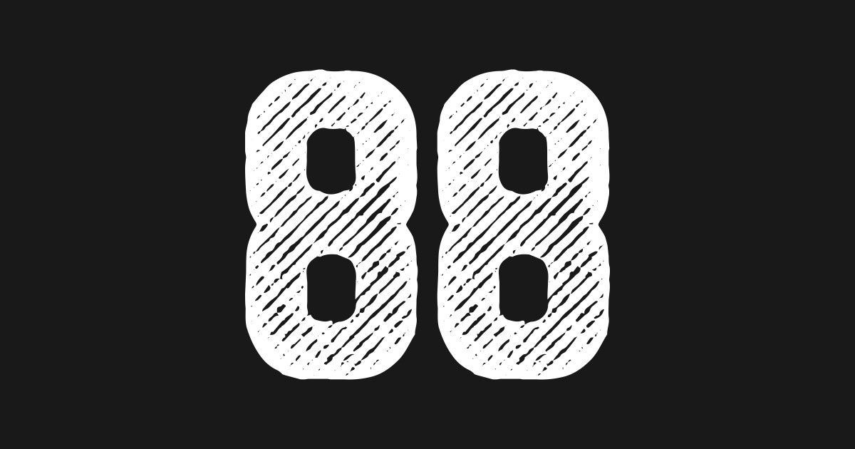 Eighty Eight 88 - 88 Years Old - T-Shirt | TeePublic