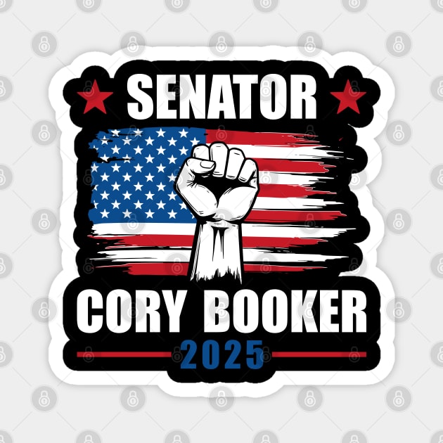 Senator Cory Booker Filibuster 2025 - Senator Cory Booker - Magnet ...