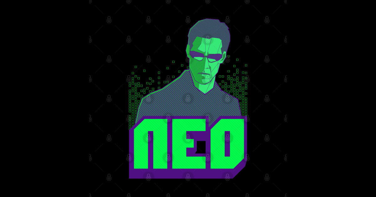 Neo - Matrix - Sticker | TeePublic