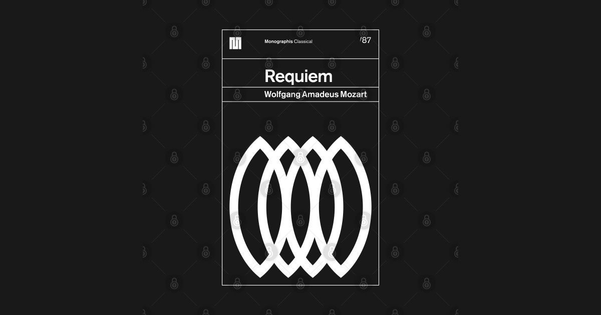 Requiem - Mozart - T-Shirt | TeePublic
