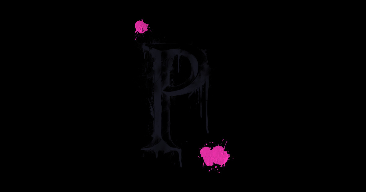 P Letter - Typography - P Letter - Sticker | TeePublic
