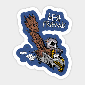 Rocket & Groot: Galactic Best Friends - Groot - T-Shirt | TeePublic