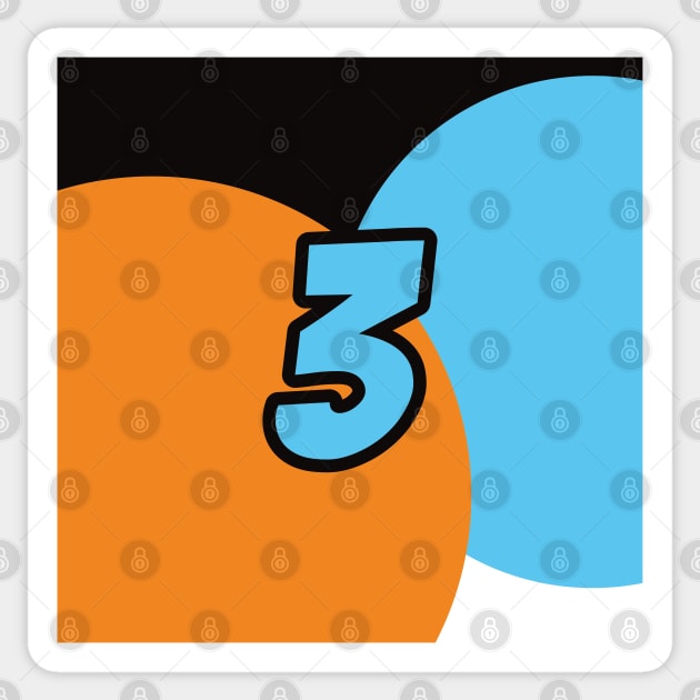 Daniel Ricciardo Coloured Circles - Driver Number - Daniel Ricciardo ...