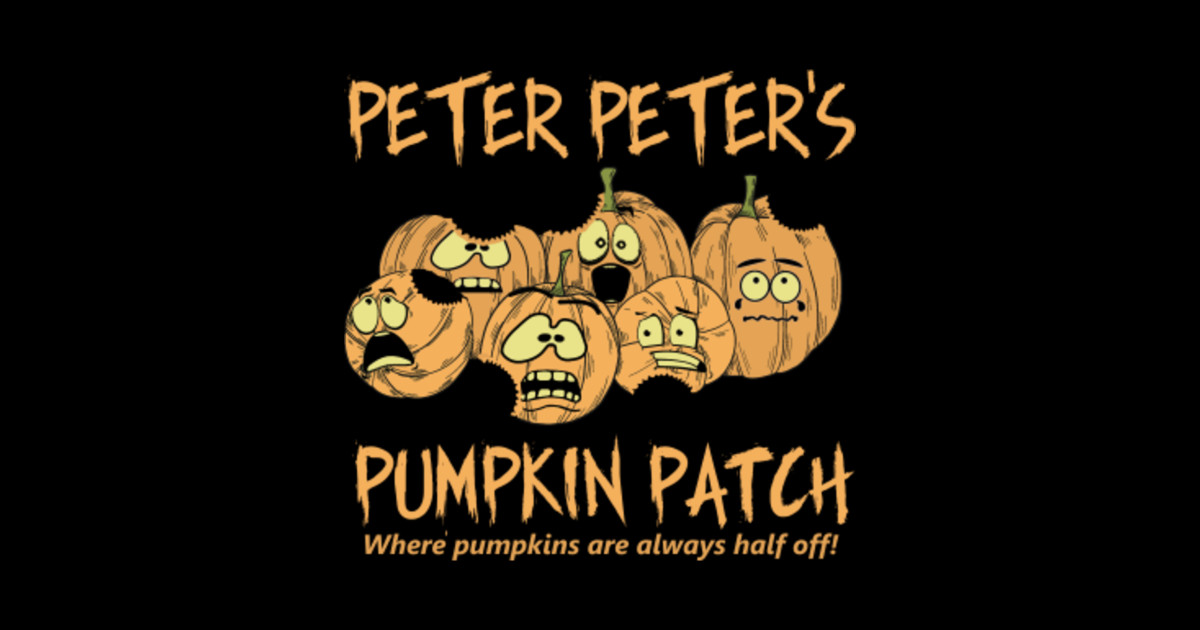 Peter Peter's Pumpkin Patch - Peter Peter Pumpkin Eater - Sticker ...