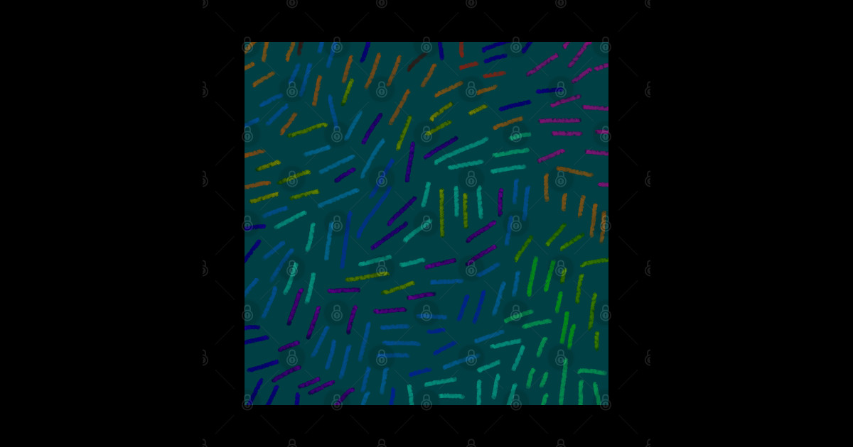 Simple colorful lines - Colorful Lines - Sticker | TeePublic