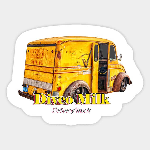 Divco Milk Delivery Truck - Divco Milk Delivery Truck - Sticker | TeePublic