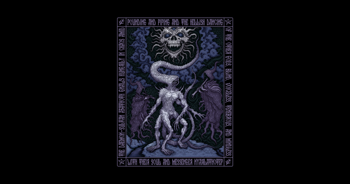 Nyarlathotep Icon - Azhmodai 2020 - Nyarlathotep - Sticker | TeePublic
