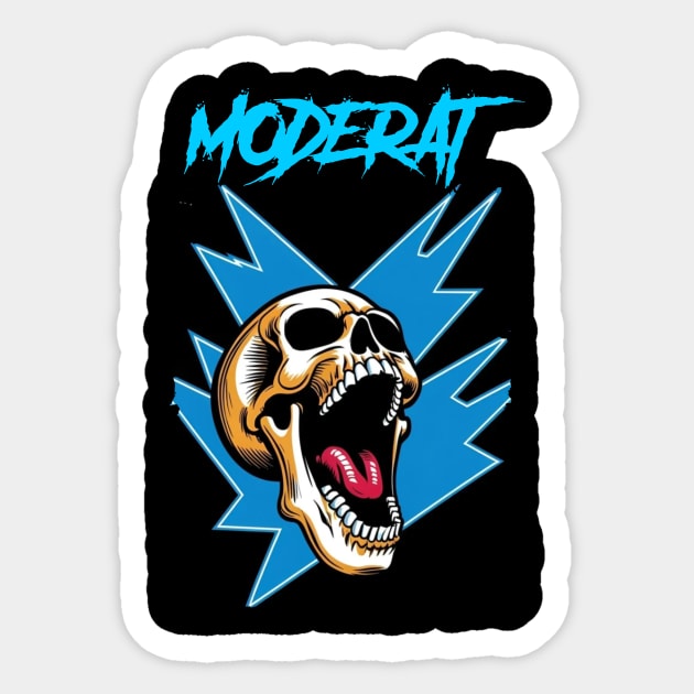 MODERAT FAN ART - Moderat Fan Art - Sticker | TeePublic