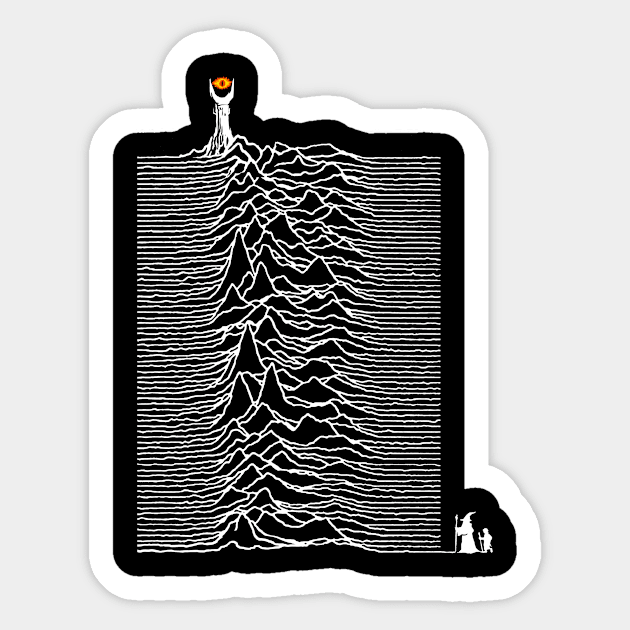 Sauron Division - Lord Of The Rings - Sticker | TeePublic