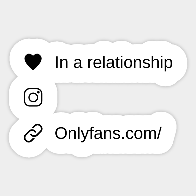 OnlyFans Link - Onlyfans - Sticker | TeePublic