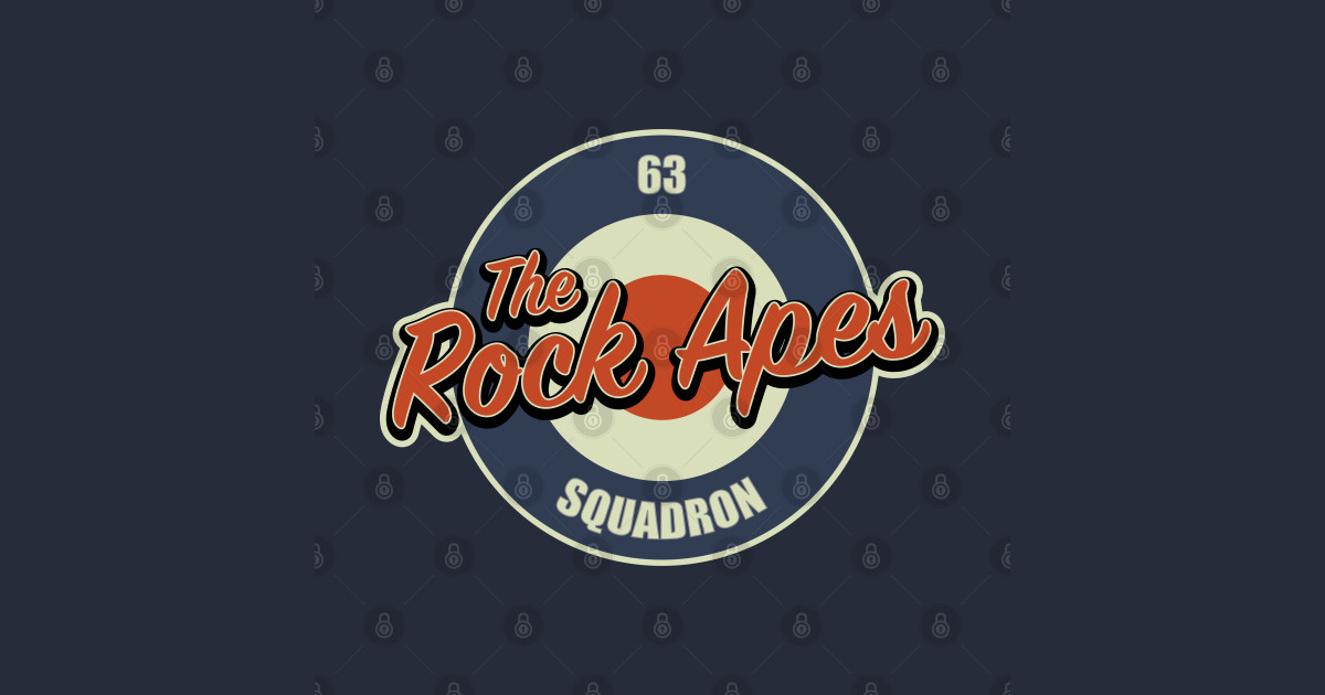 RAF Regiment 63 Squadron - Raf Rock Apes 63 Squadron - T-Shirt | TeePublic