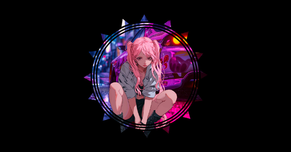 Anime Girl Anime Girls Sticker Teepublic