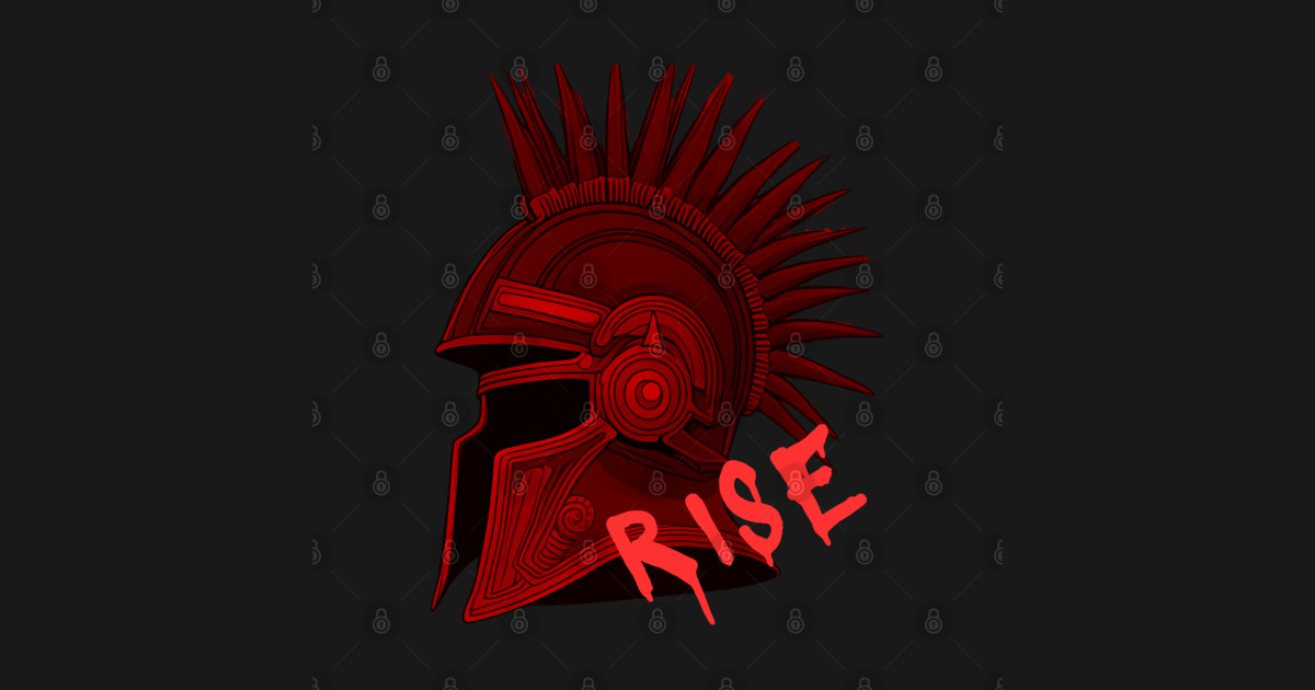 Red Rising Rise Helmet - Red Rising - T-Shirt | TeePublic