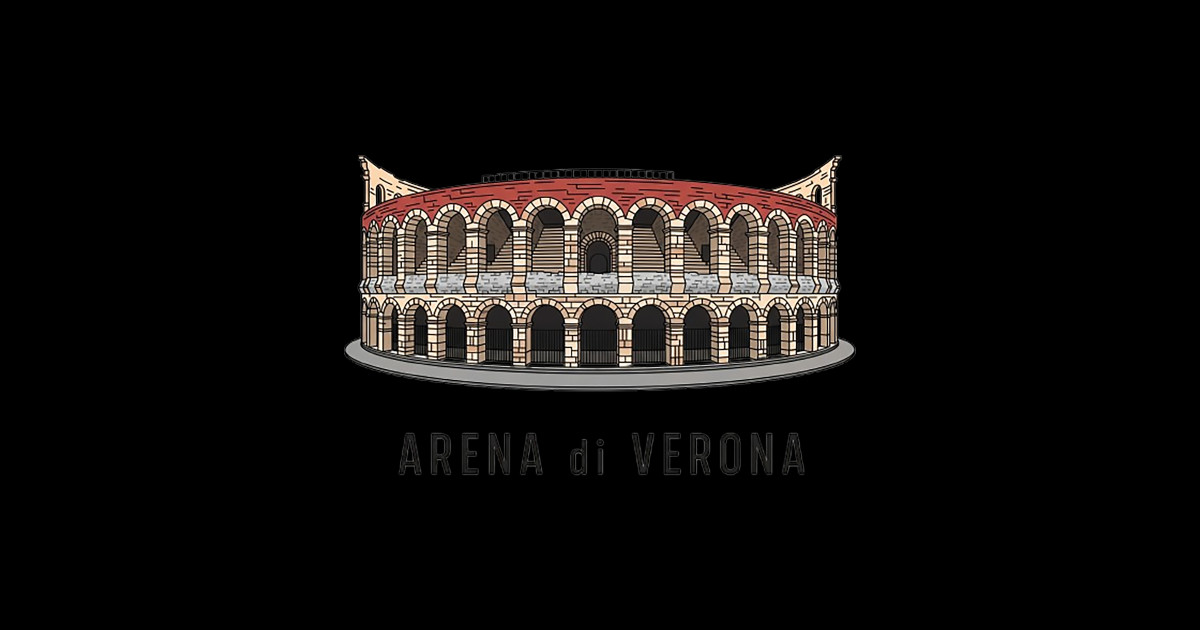 Arena di Verona - Italy - Sticker | TeePublic