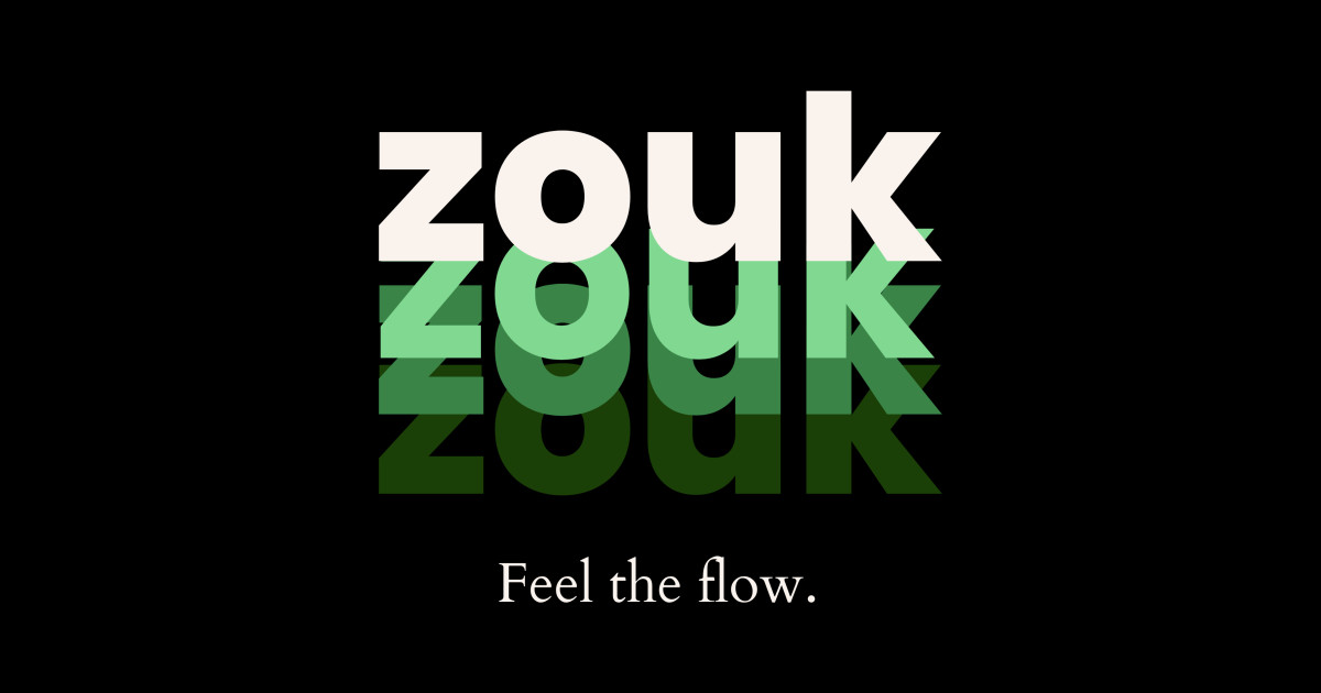 Feel the flow - Zouk - Zouk - Sticker | TeePublic