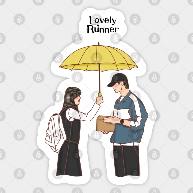 Lovely Runner Kdrama - Lovely Runner - Sticker | TeePublic