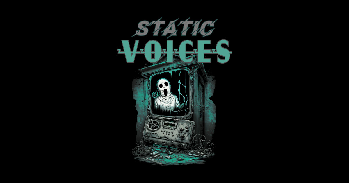 Static Voices - Ghost Box - Sticker | TeePublic