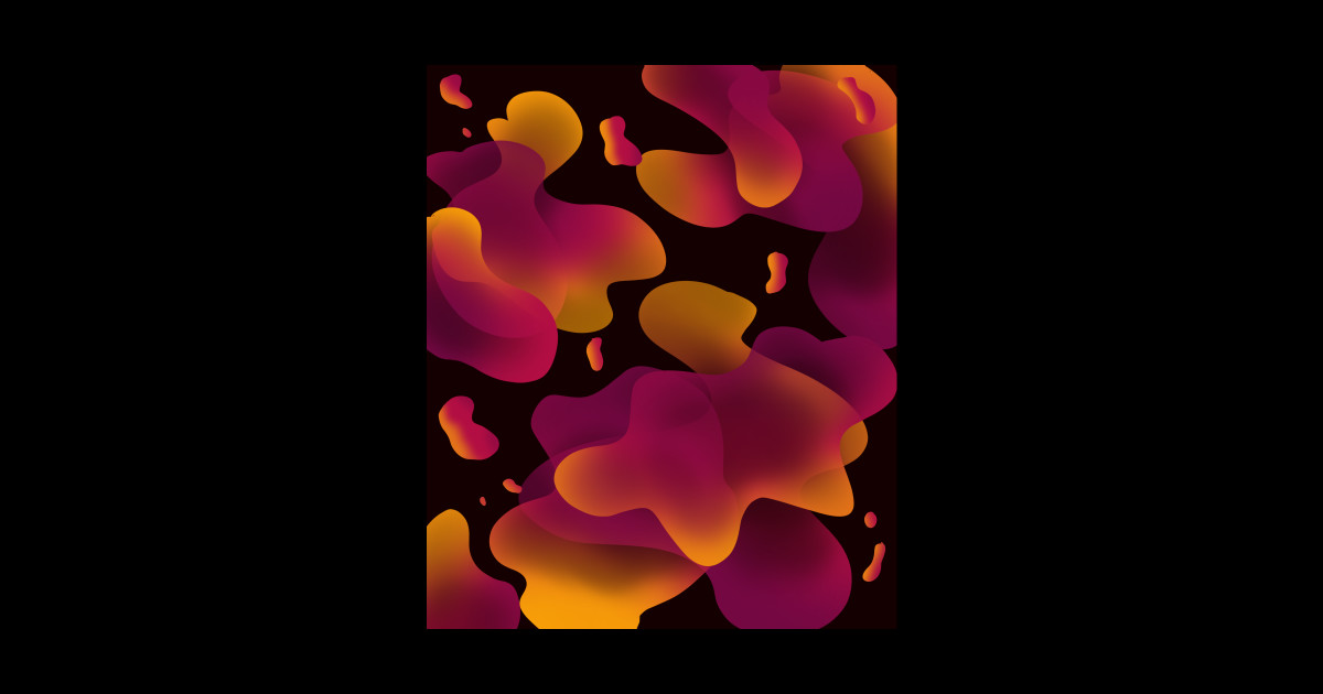 Liquid Magma Pattern - Magma - Posters and Art Prints | TeePublic