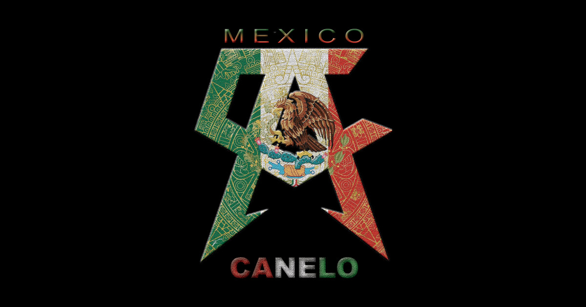 Canelo Alvarez logo T-shirt - Canelo - Sticker | TeePublic