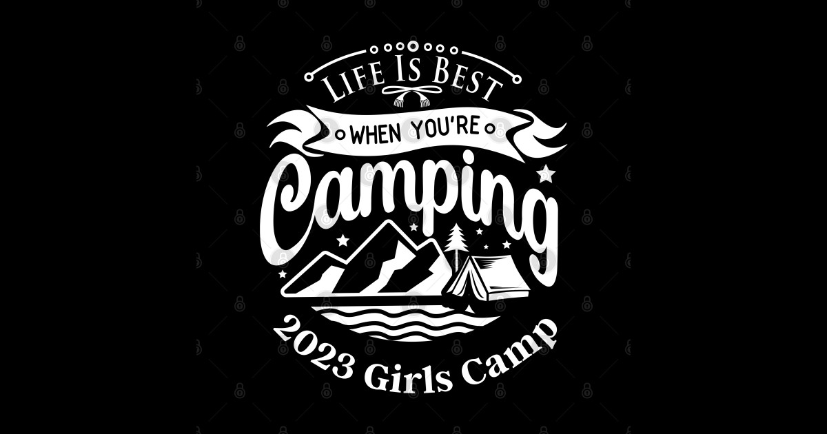 Girls Camp LDS Mormon Young Women Cute Summer - Girls Camp - Sticker ...