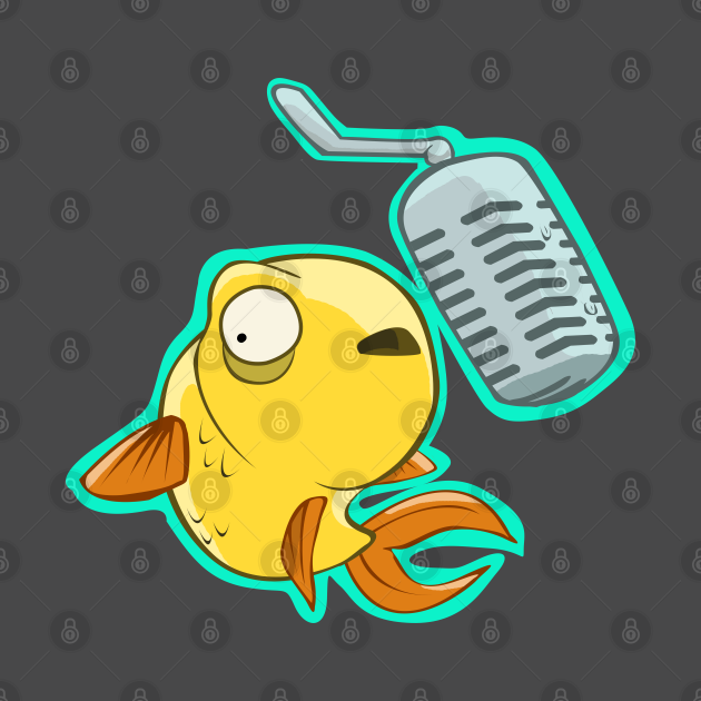 Singing Fish - Gold Fish - T-Shirt | TeePublic