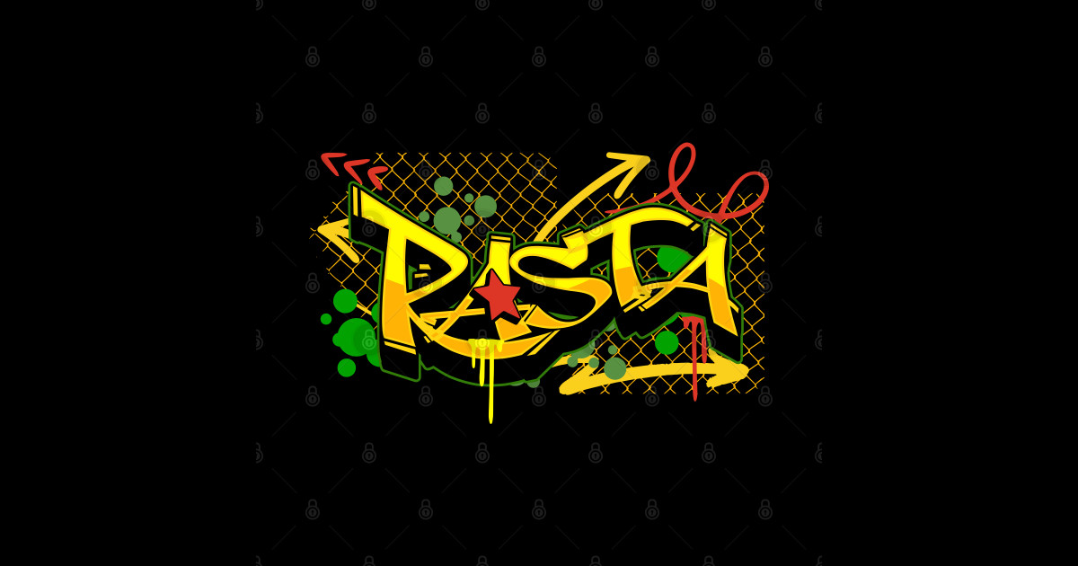 Rasta Graffiti - Rasta - Posters and Art Prints | TeePublic