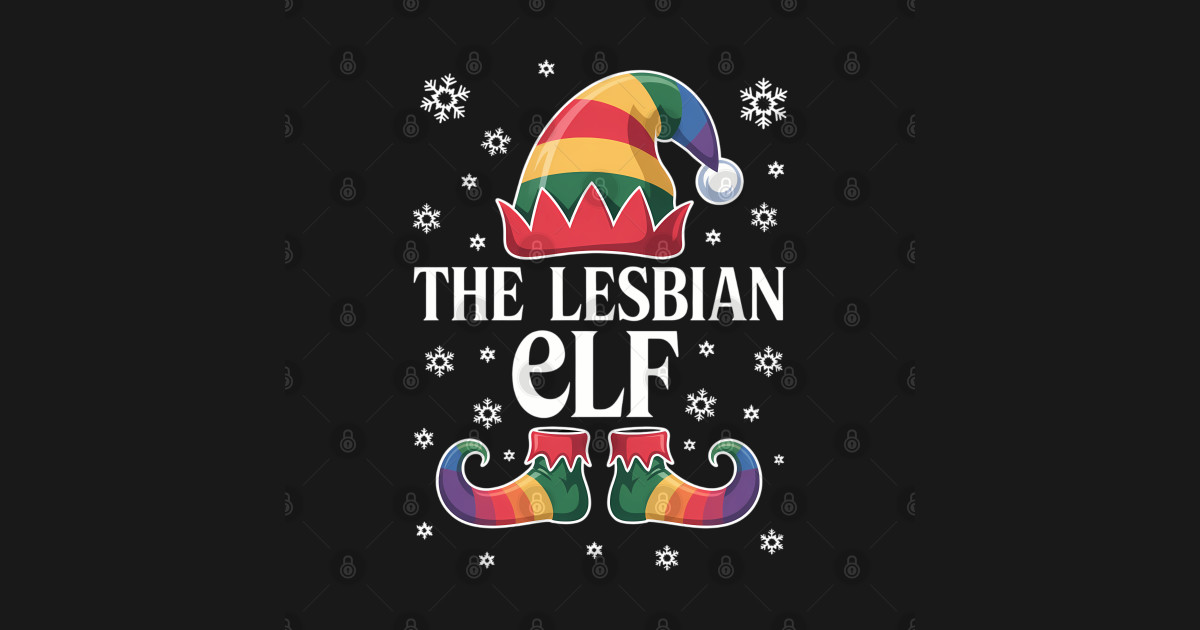 The Trans Elf Matching Family Group Christmas LGBT - The Trans Elf ...