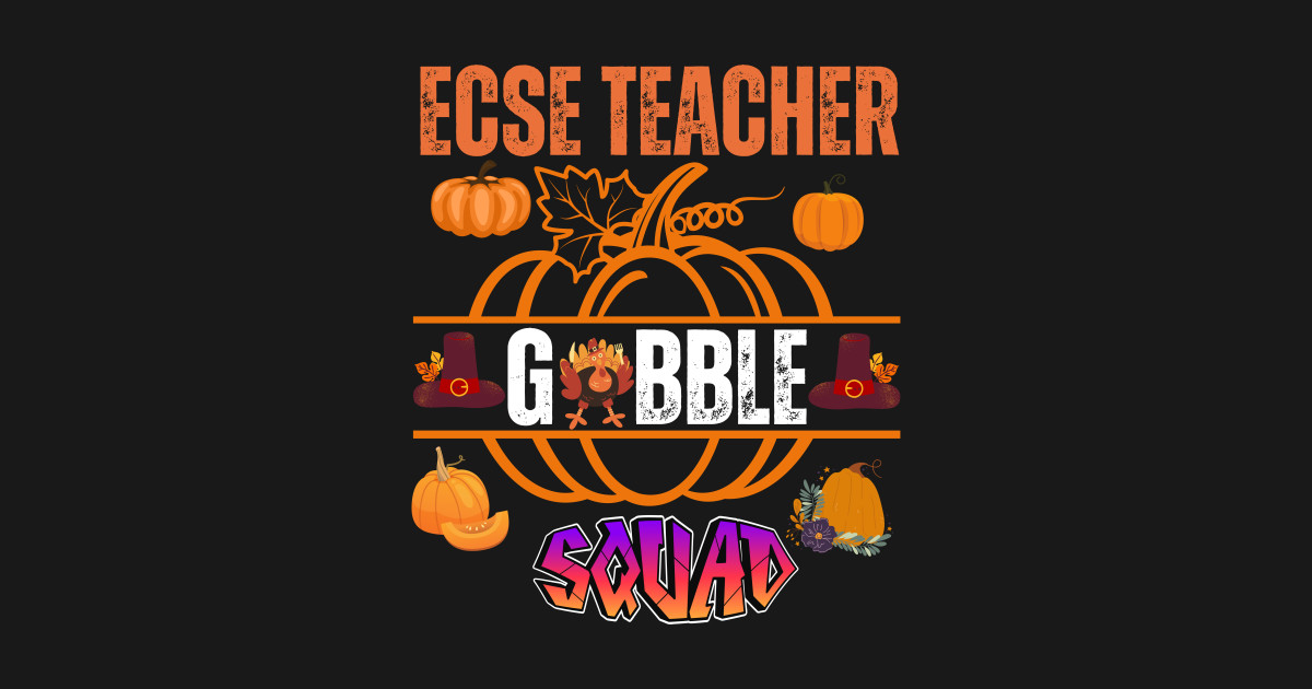 ECSE Gobble Squad Turkeys ECSE Teacher Matching Thanksgiving - Ecse ...
