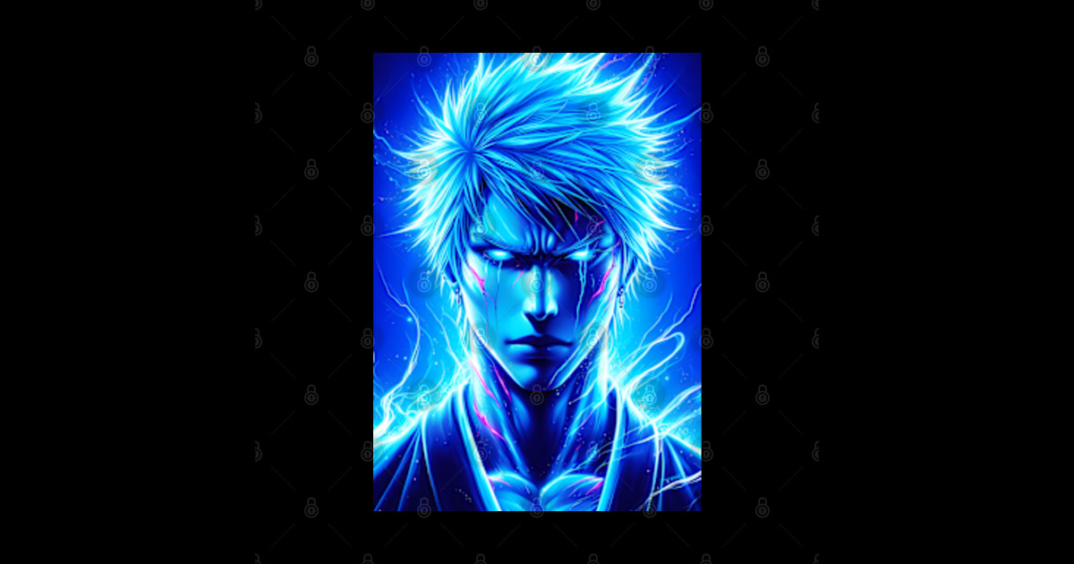 Ichigo kurosaki - Ichigo Hollow - Sticker | TeePublic