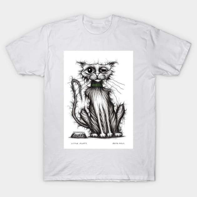 Little Fluffy - Scruff - T-Shirt | TeePublic