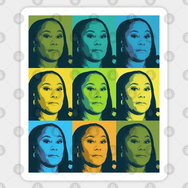 Fani Willis - Superstar Side 2 - Fani Willis - Sticker | TeePublic