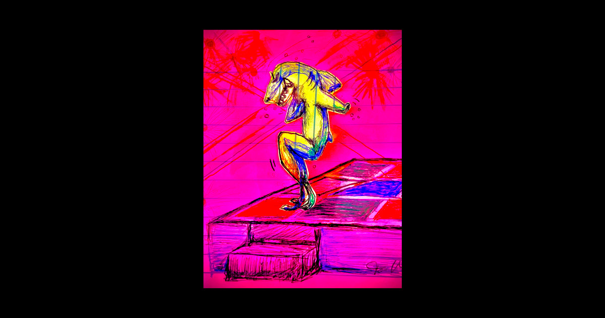 Disco Dancing Shark - Dancing Shark - Sticker | TeePublic