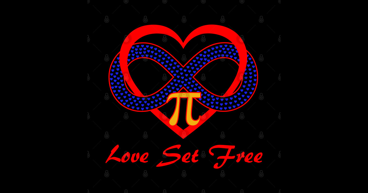 Polyamory Infinity Heart Love Set Free - Polyamory - Sticker | TeePublic